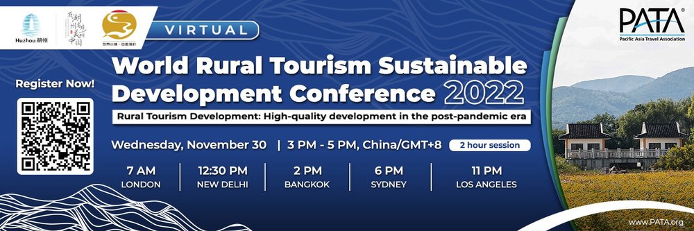 World Rural Tourism Sustainable Development Conference 2022 — Pacific ...