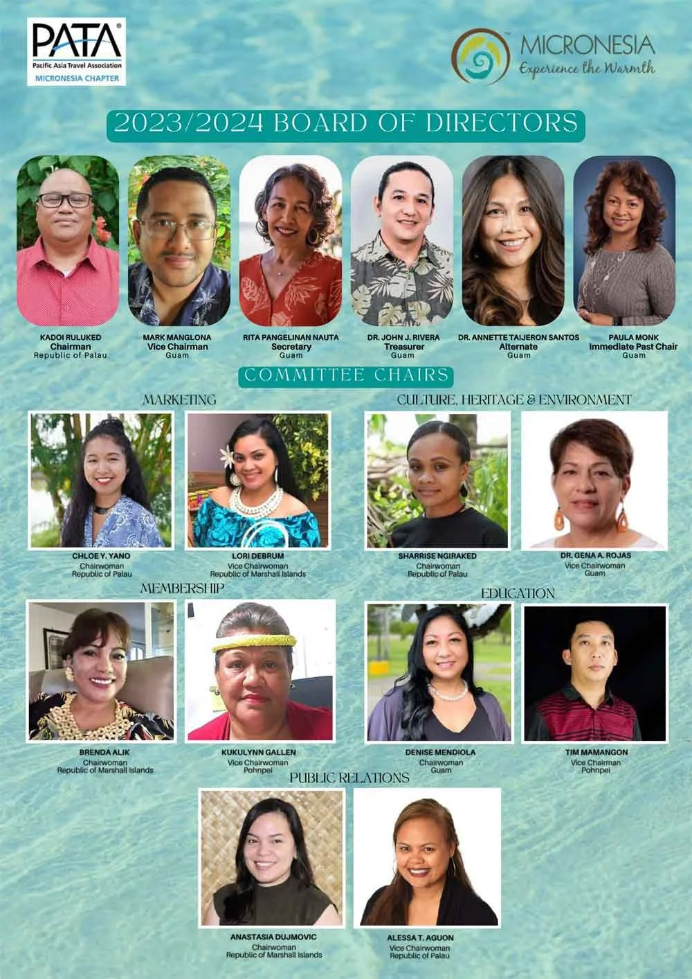 PATA Micronesia Chapter: PATA Micronesia Chapter announces 2023-2024 ...