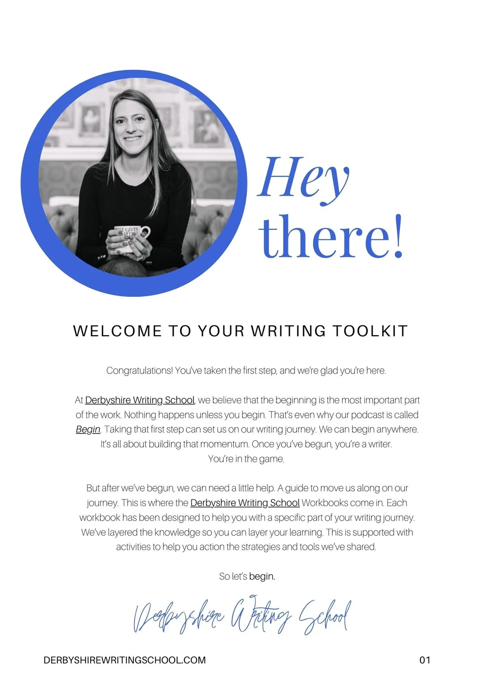 Creating Characters Workbook — Derbyshire Writing School