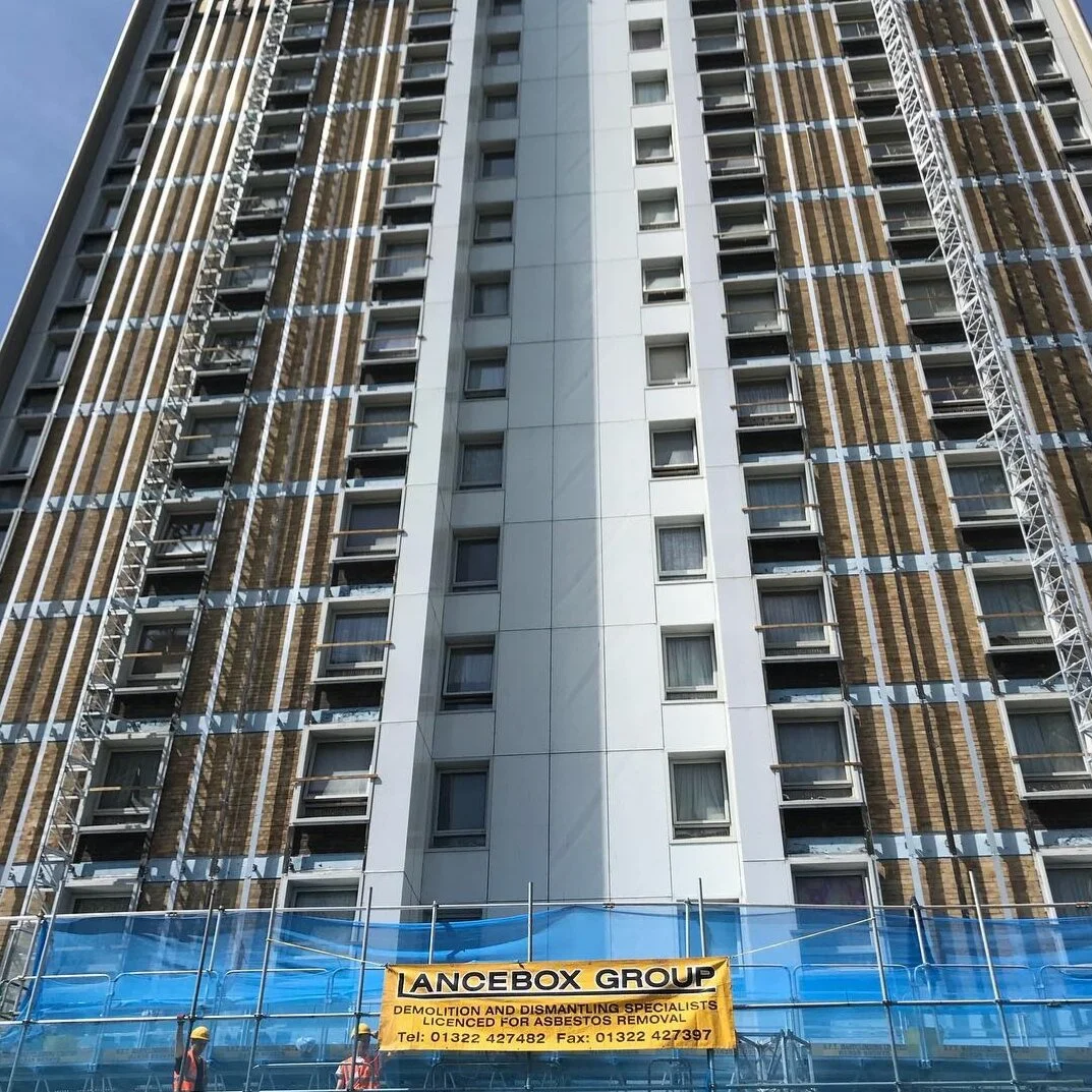 Cladding — Lancebox | Demolition | Cladding Removal | Asbestos