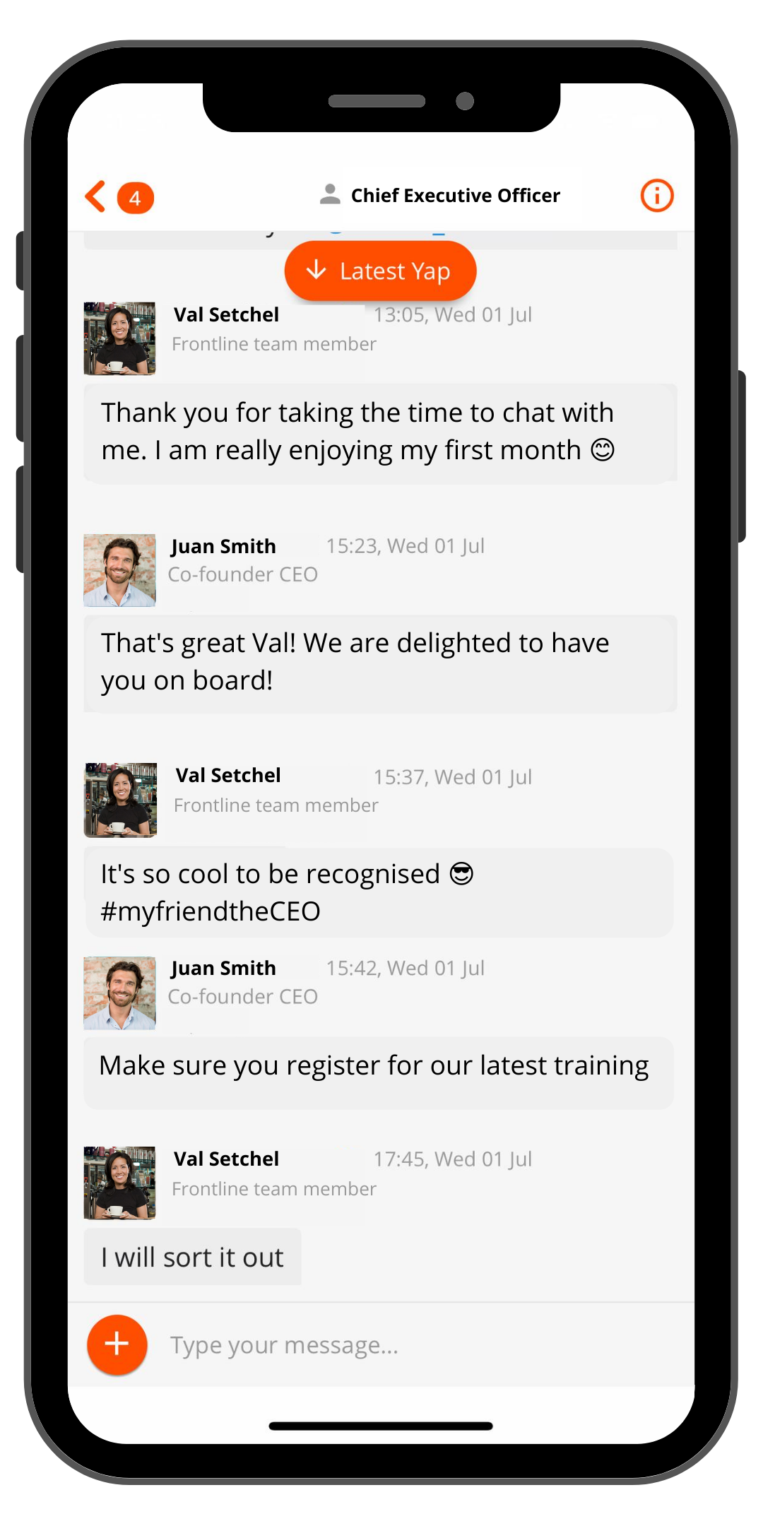 Workplace Messaging App for Frontline Organisations | Yapster