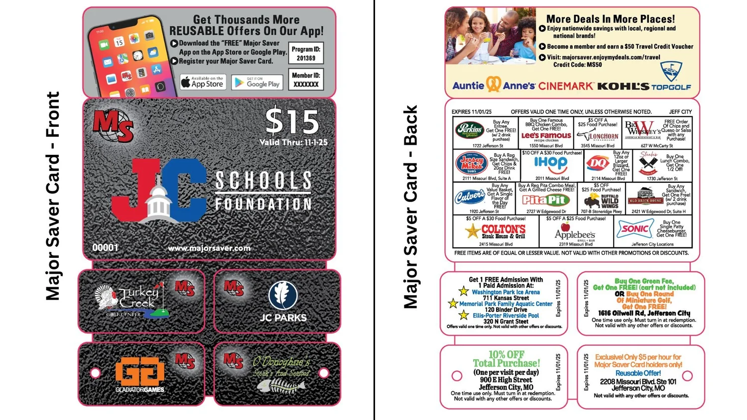 General 1 — JC Foundation