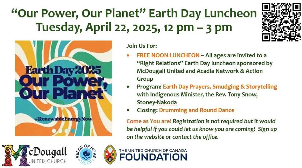 Calendar Events Mcdougall United Church