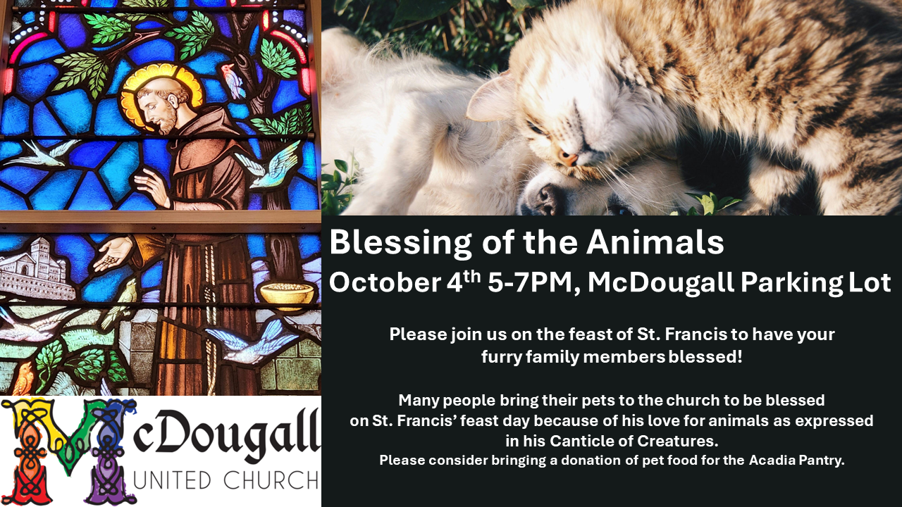 Calendar Events Mcdougall United Church