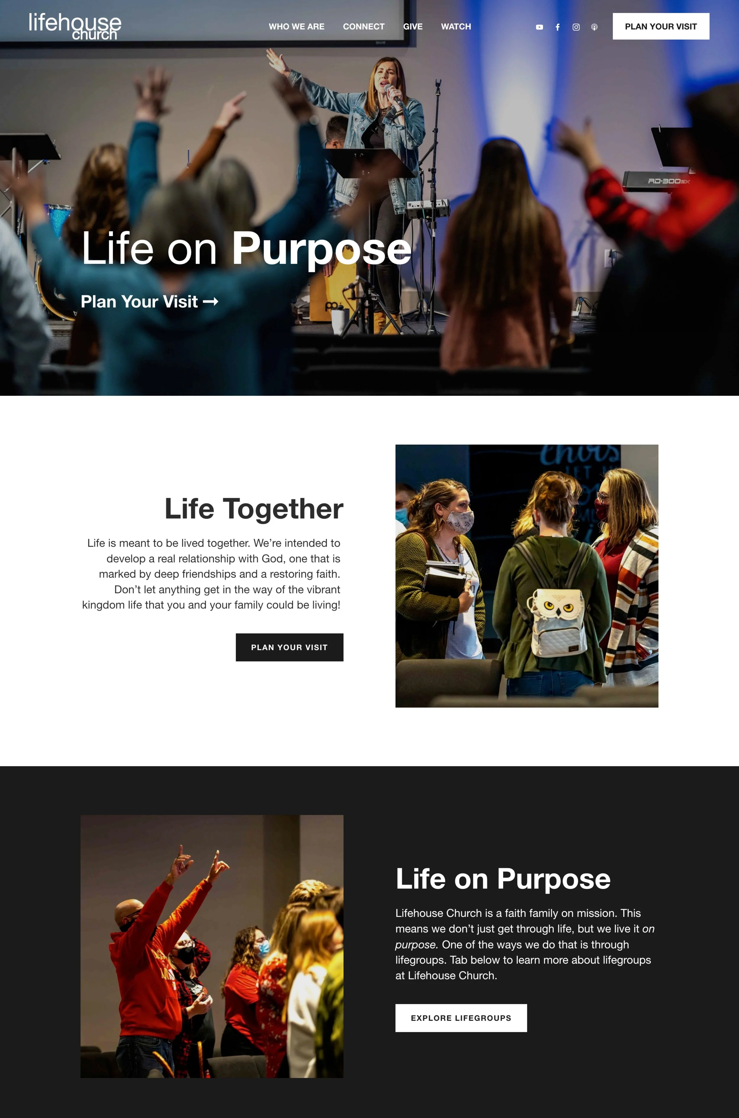 Website Portfolio — Clearpath Church Communications