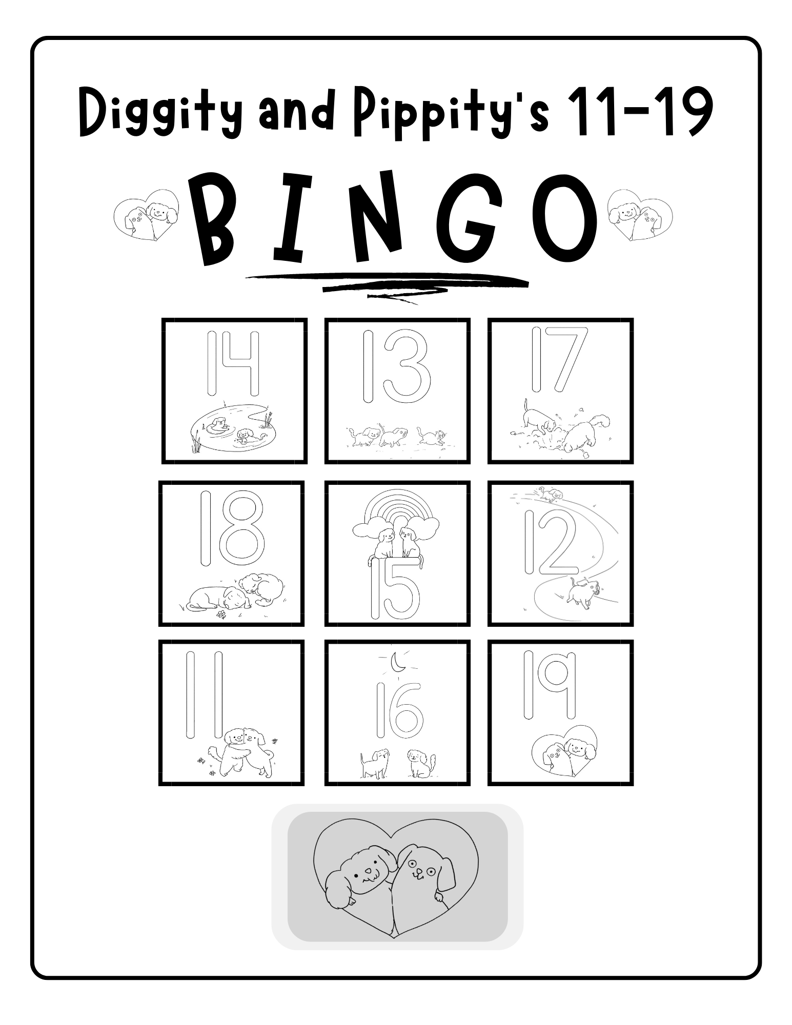 Diggity Dog and Pippity Pup and the Tricky Teen Numbers (DIGITAL ...