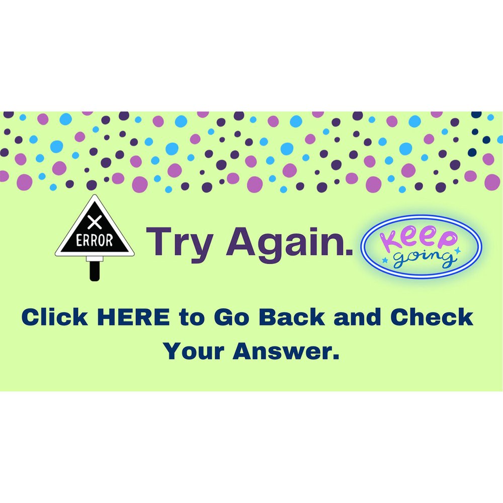 Wrong Answer Try Again