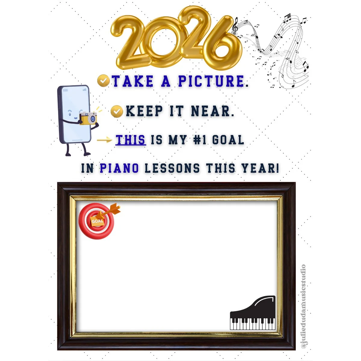 🎯 2026 Goals for Piano/Music Lessons! — Julie Duda Music Studio