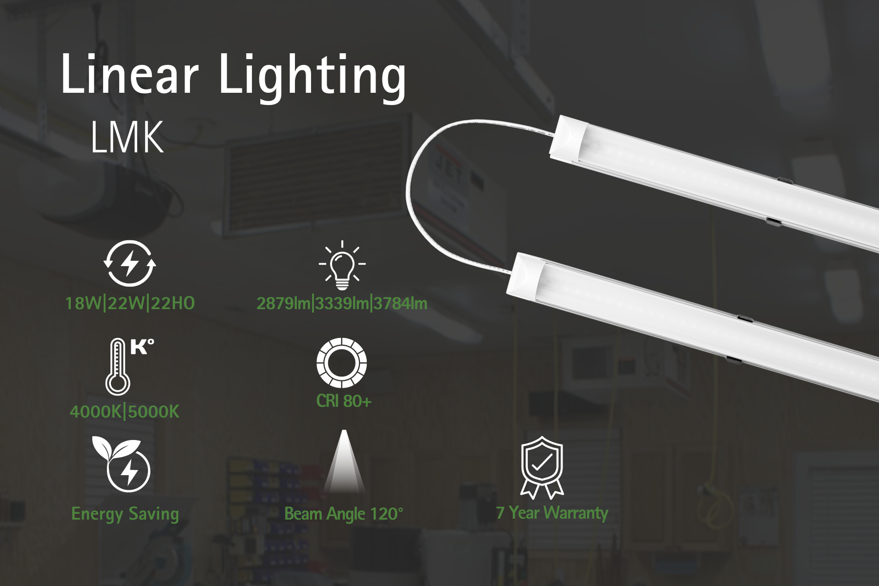4 Foot, 5000k, - T5, T8, & T12 Retrofit, Ballast Bypass, Direct Wire ...