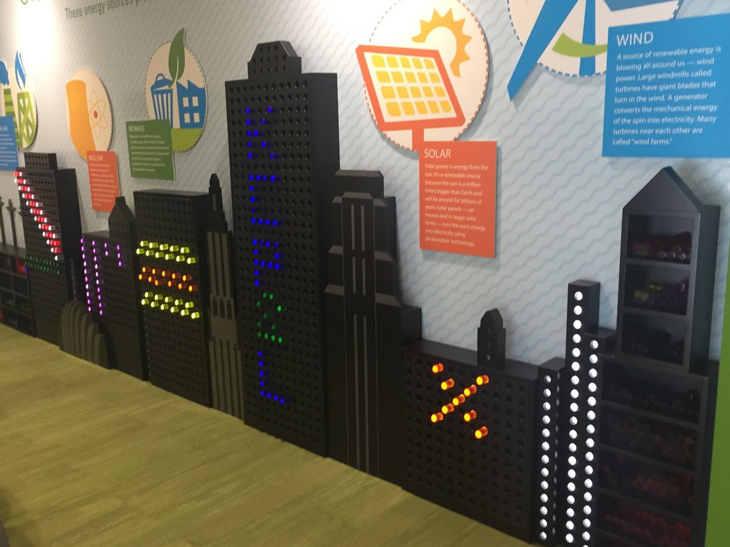 Interactive Light Wall Exhibits For Sale | Pixel Pegs®