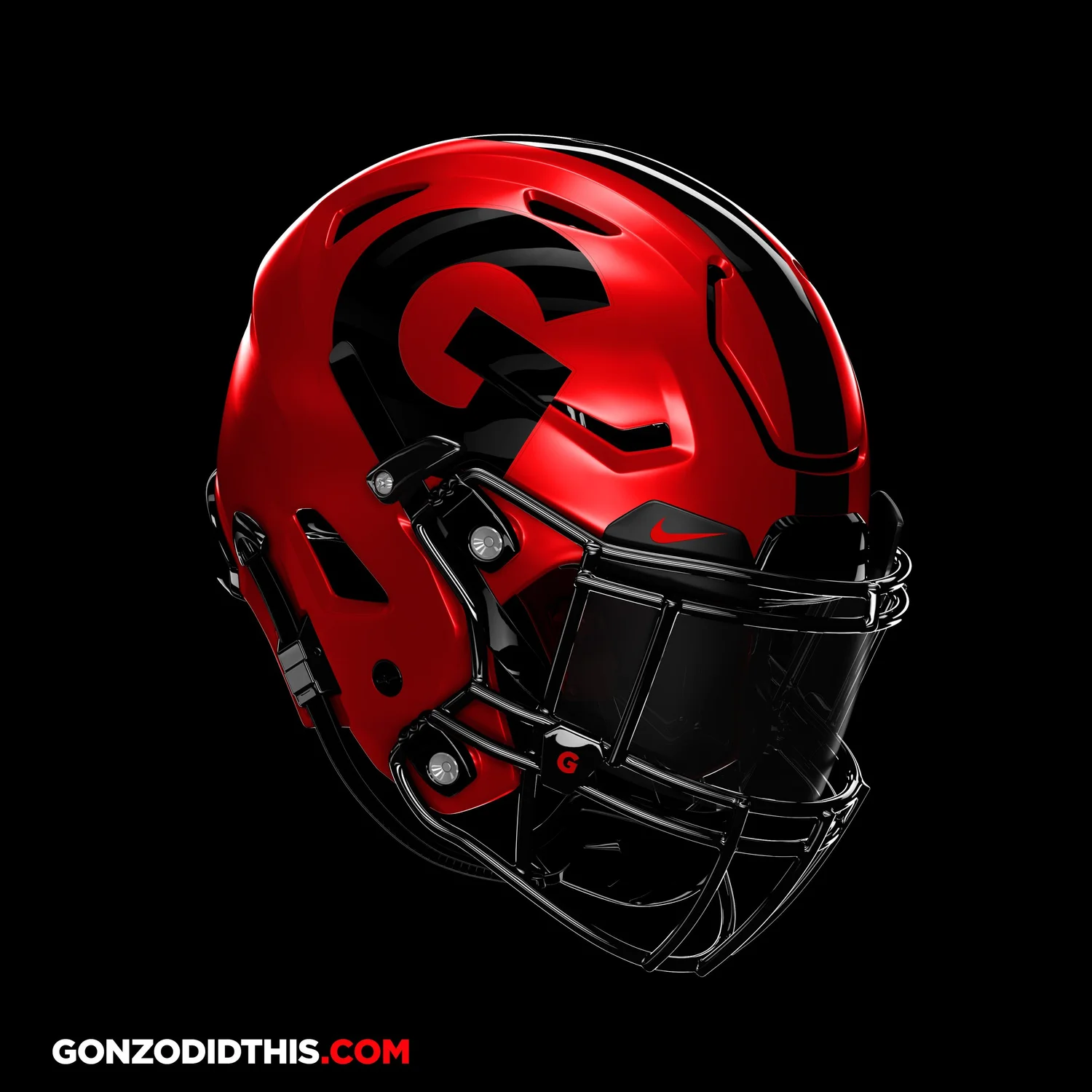 Football Helmet Templates. gonzo did this.