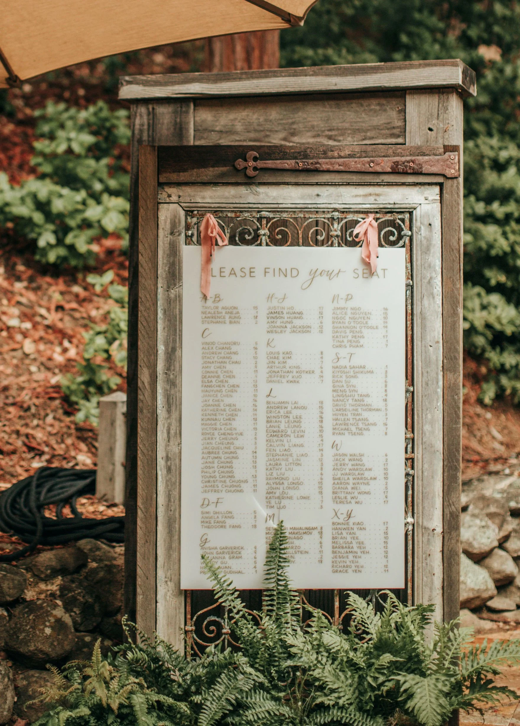 Seating Chart Success Course for Calligraphers — Business Resources for ...