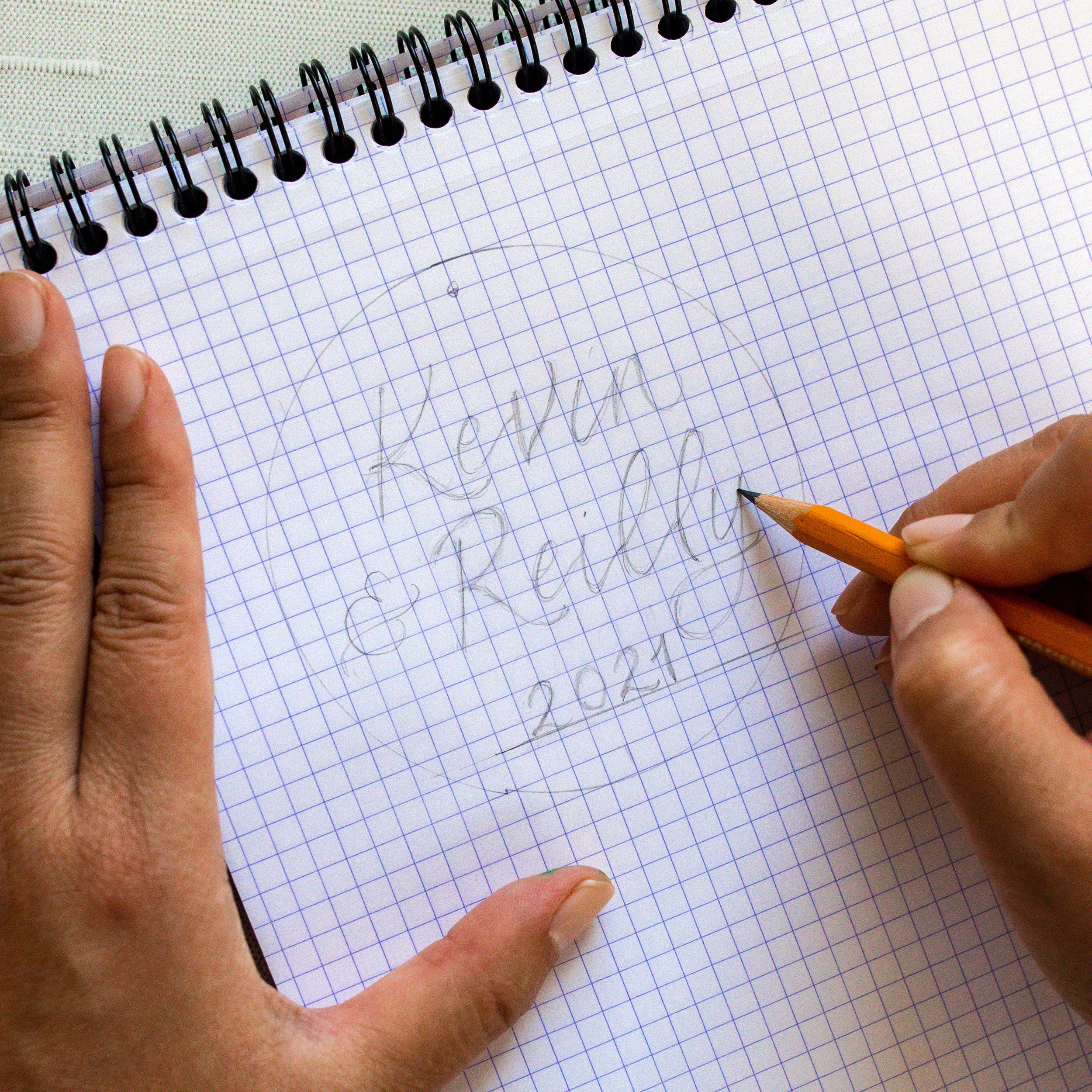 DIY Acrylic Ornaments, how to letter on acrylic — Calligraphy CEO ...