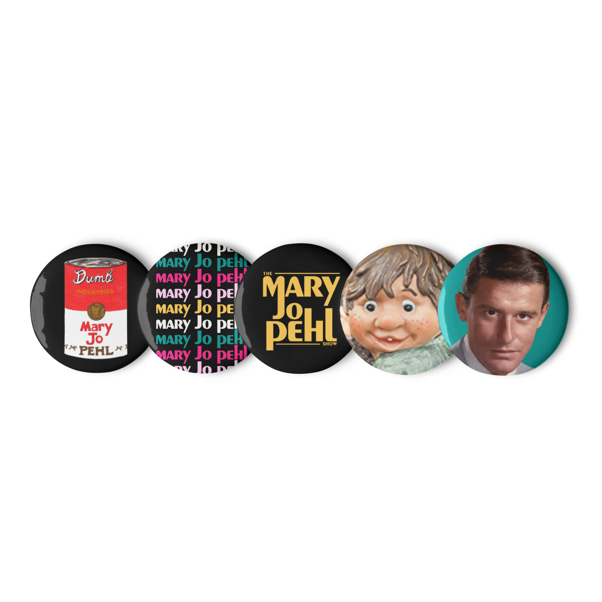 The Mads Are Back | Set of 1.25" pin buttons — Dumb Industries