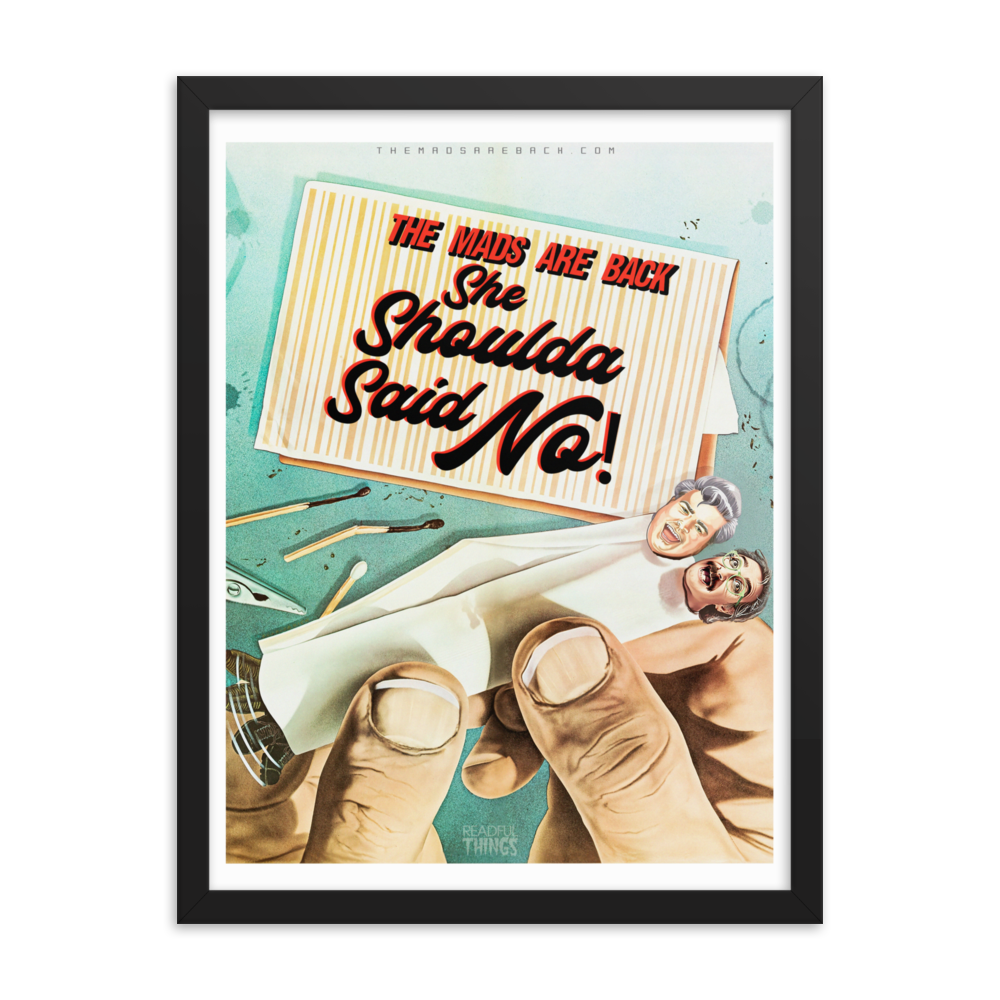 The Mads Are Back | Framed Matte Poster Print | A Night of Shorts 13 ...
