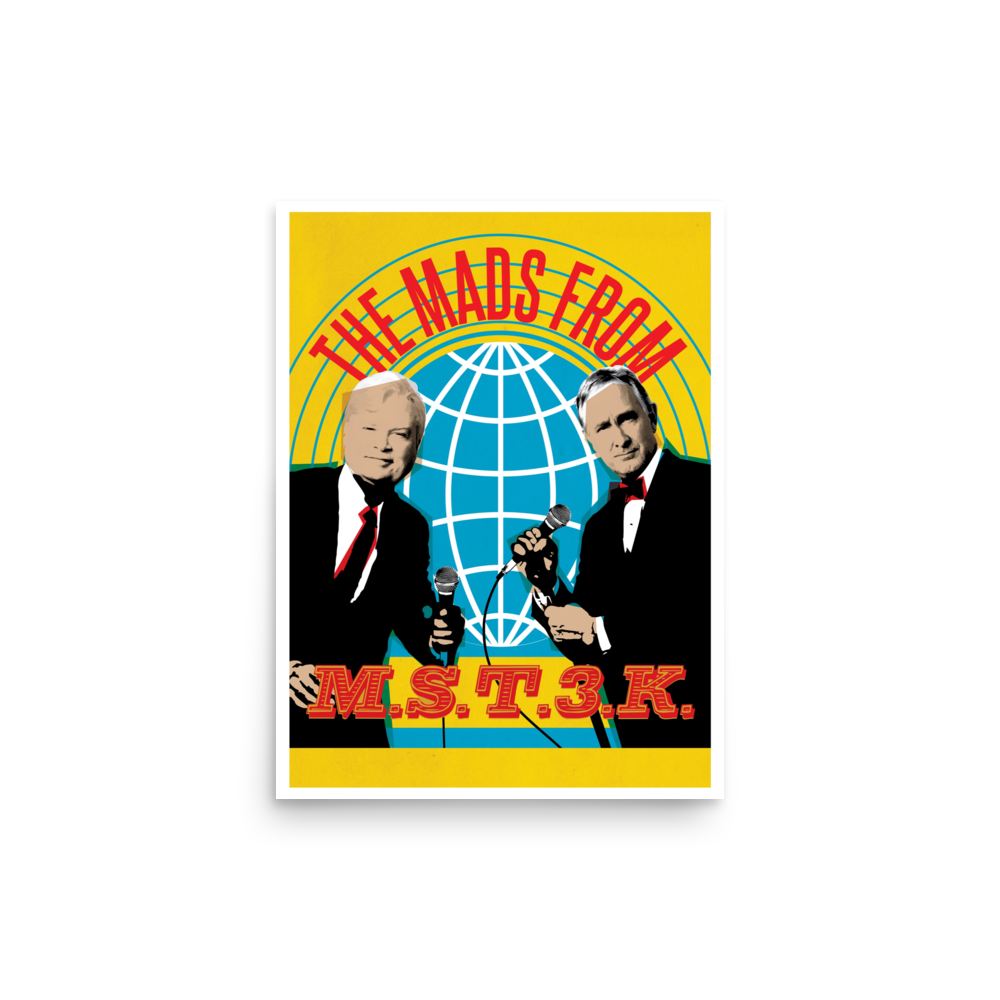 The Mads From MST3K | Official 2022 Matte Poster Print — Dumb Industries
