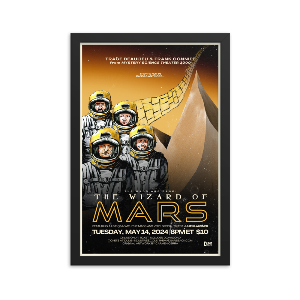 The Mads Are Back | Framed Matte Poster Print | The Lost Missile ...