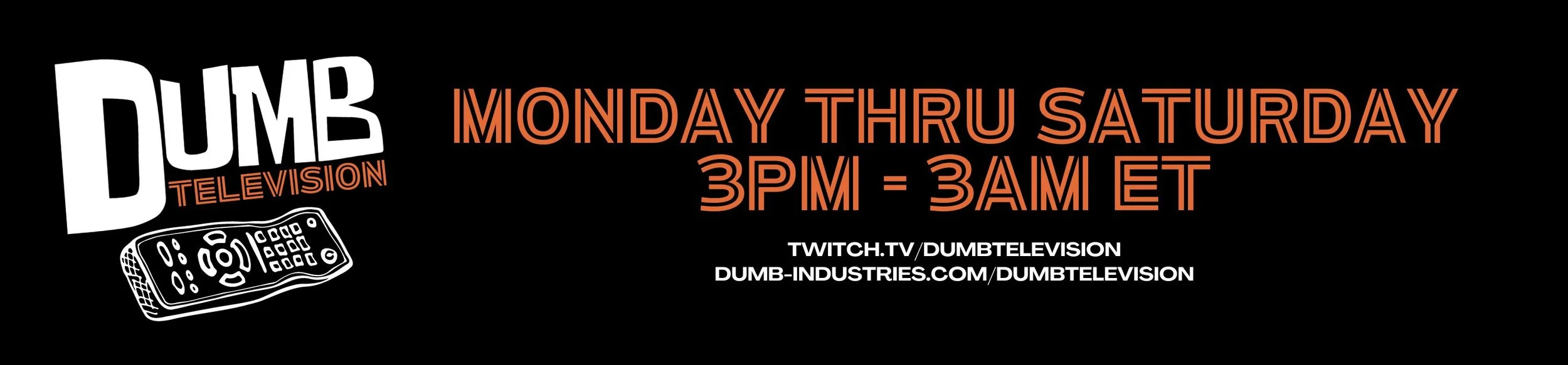 Dumb Industries | Comedy & Art Livestreams