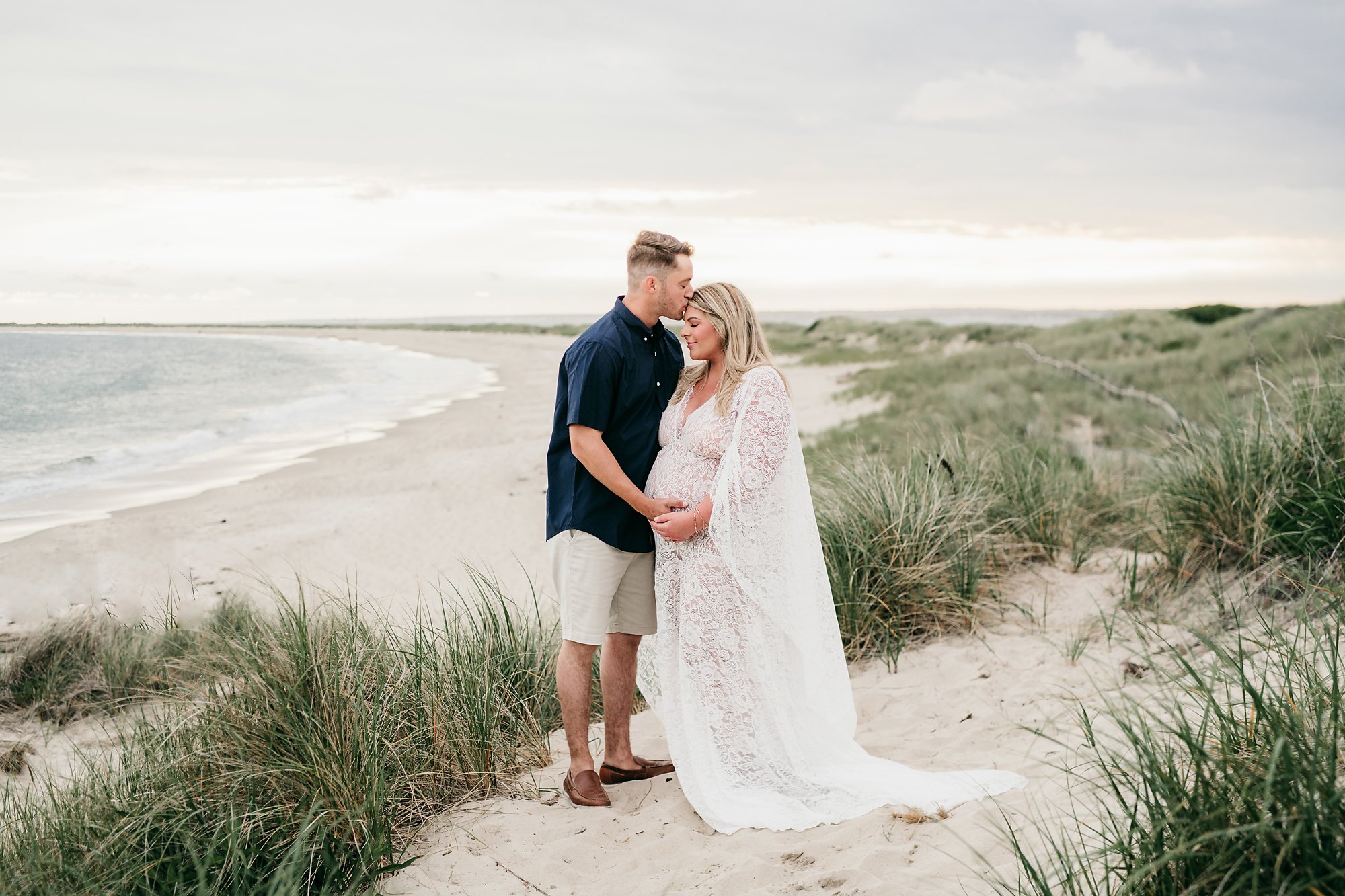 Rhode Island beach maternity photography — Michaela Marie Photography ...