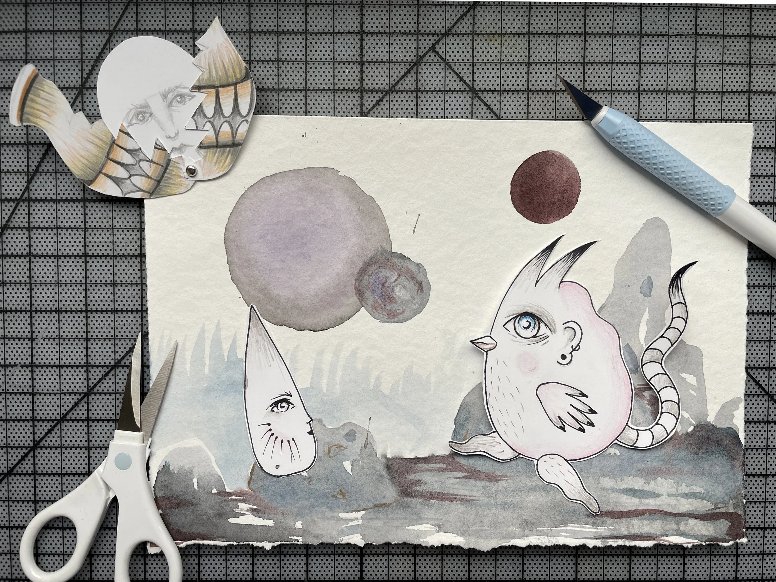 Adult Tour & Workshop: Articulated Paper Puppets — Kamloops Art Gallery