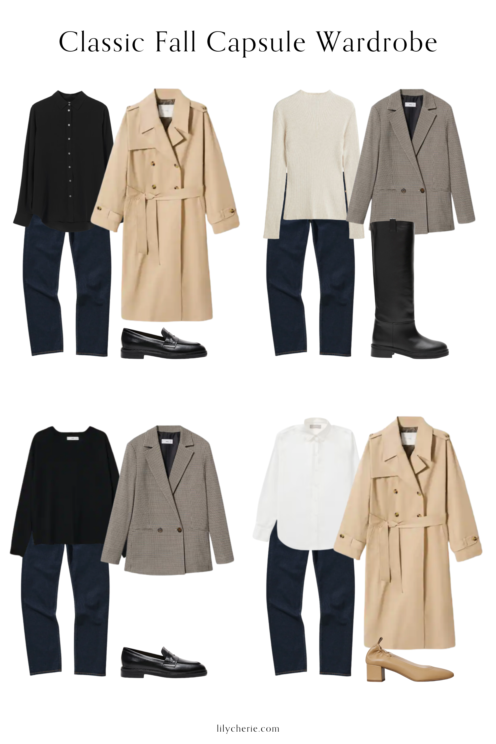 Classic Fall Capsule Wardrobe