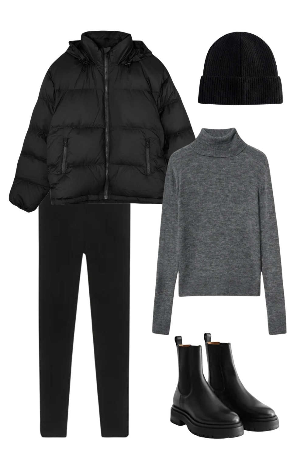 How to Style A Puffer Coat