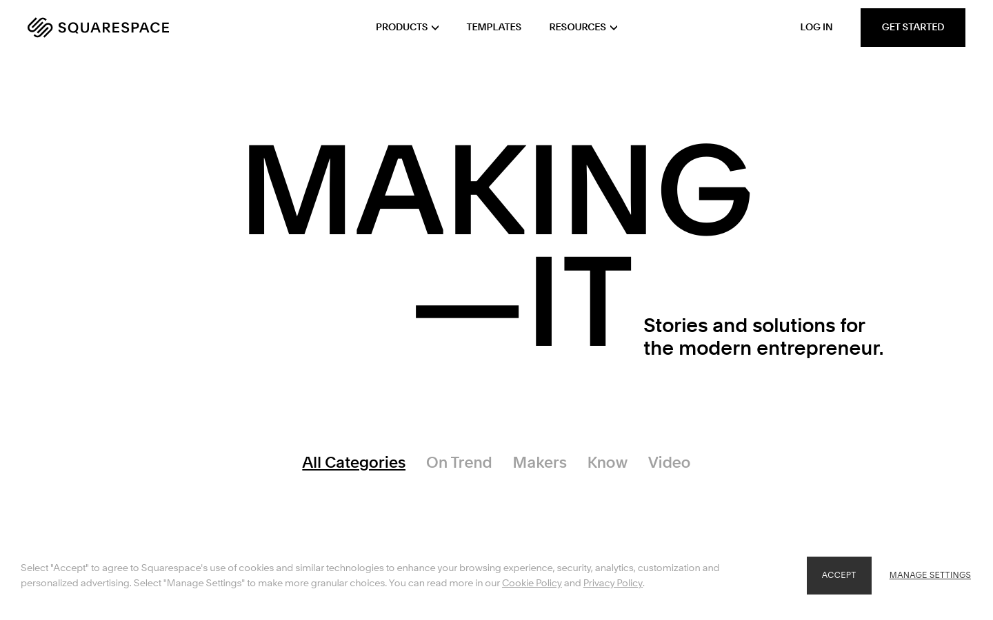 72+ Squarespace Blog Examples — Launch Happy | Squarespace Designers ...