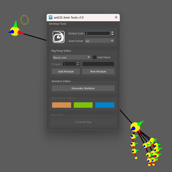 aRT - Modular Rigging Tool — antCGi