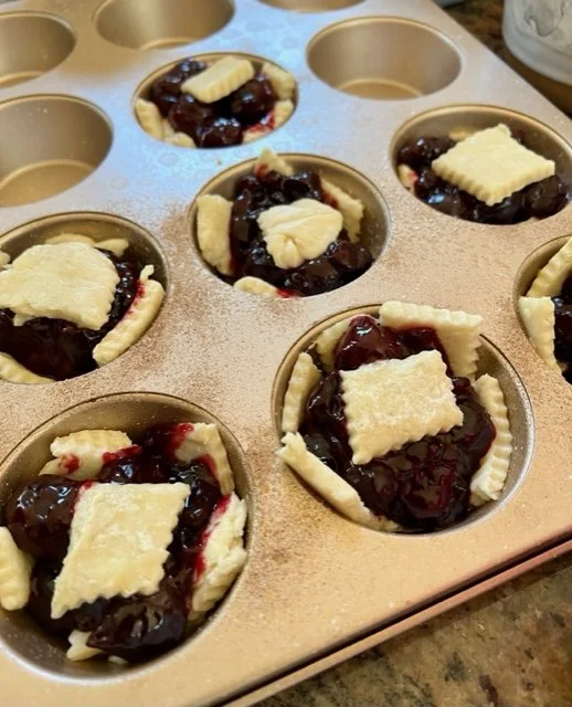 Cherry Monkey Puff Tarts — Deno's Diner