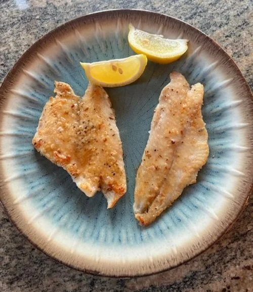 Petrale Sole with Lemon Butter — Deno's Diner