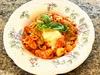 Perline Pasta with Tomato Cream Sauce — Deno's Diner