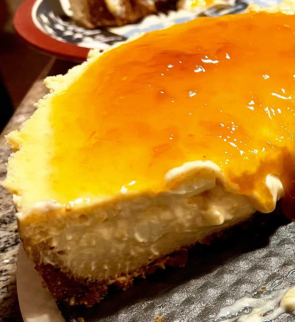 Apricot Cheesecake — Deno's Diner