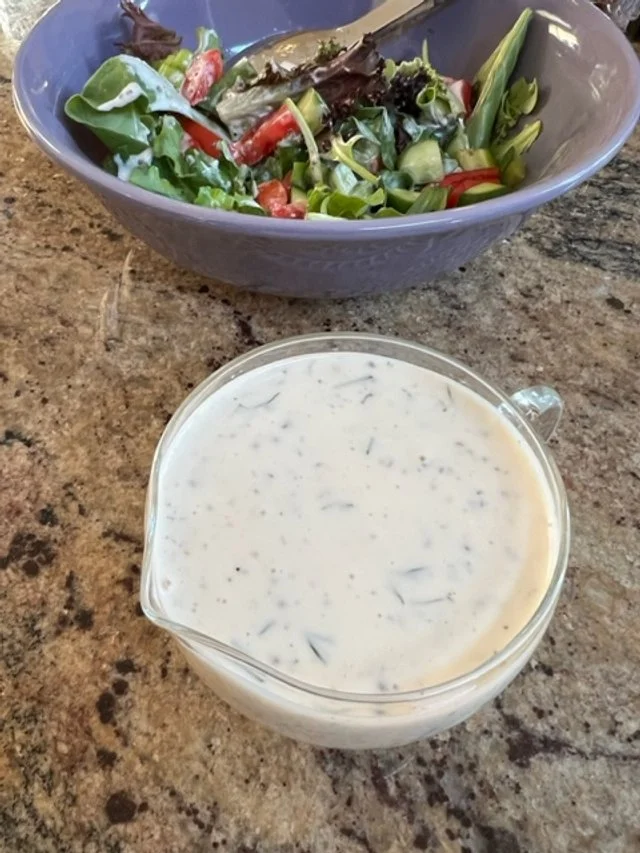 Creamy Feta Dill Dressing — Deno's Diner