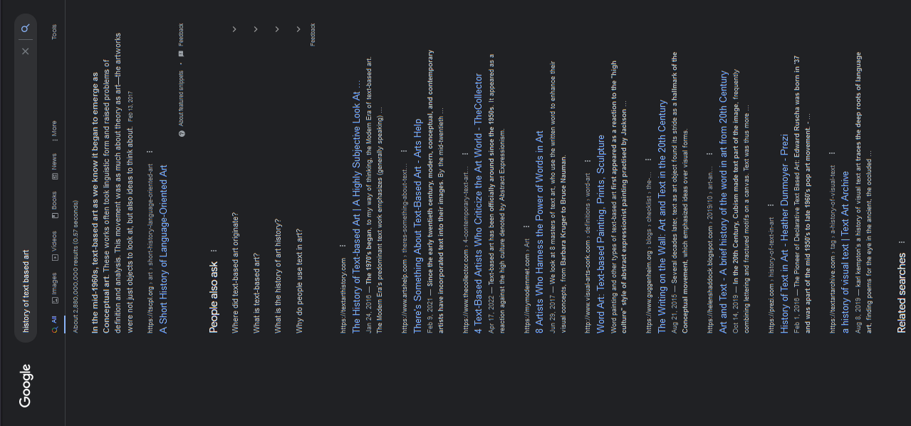 Text-based art as activism and advocacy - Adam Daley Wilson