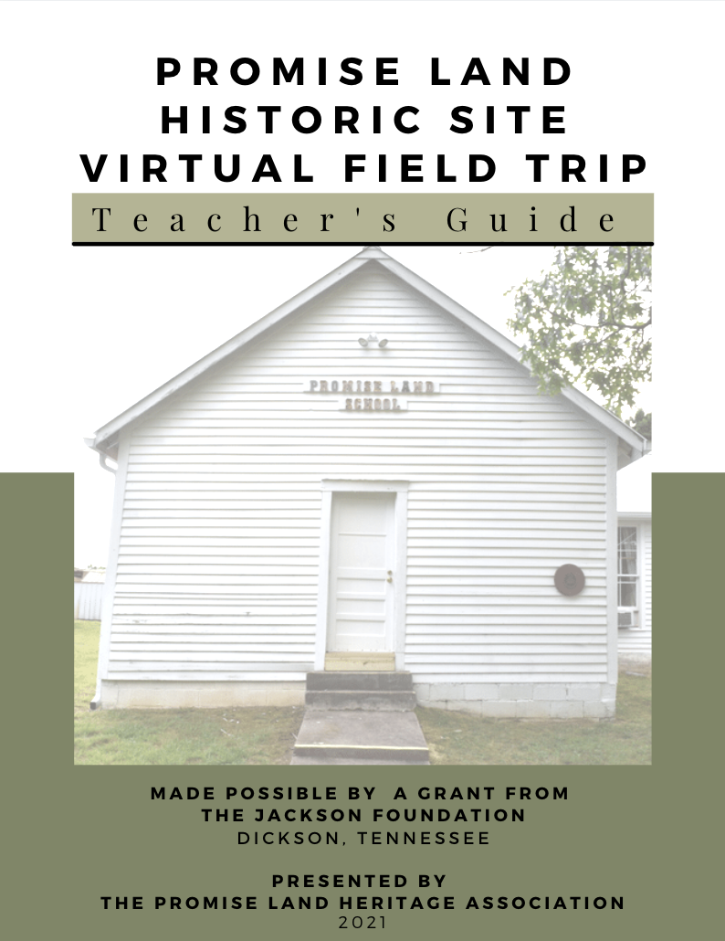 Promise Land Virtual Tour + Teacher's Guide — promiselandtn.com
