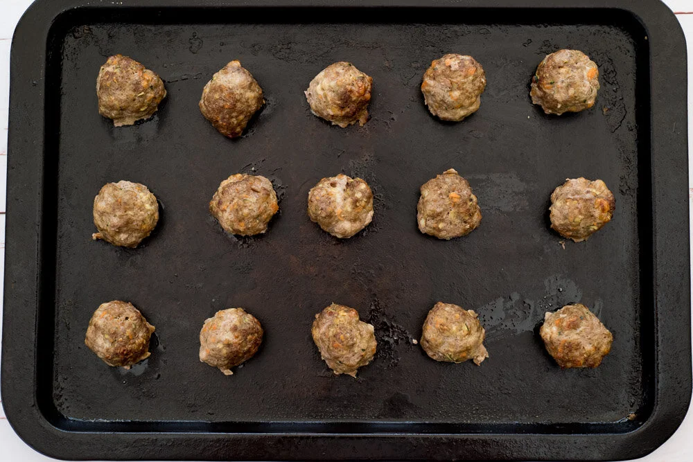Beef & Veggie Meatballs Recipe — Ready Set Grow