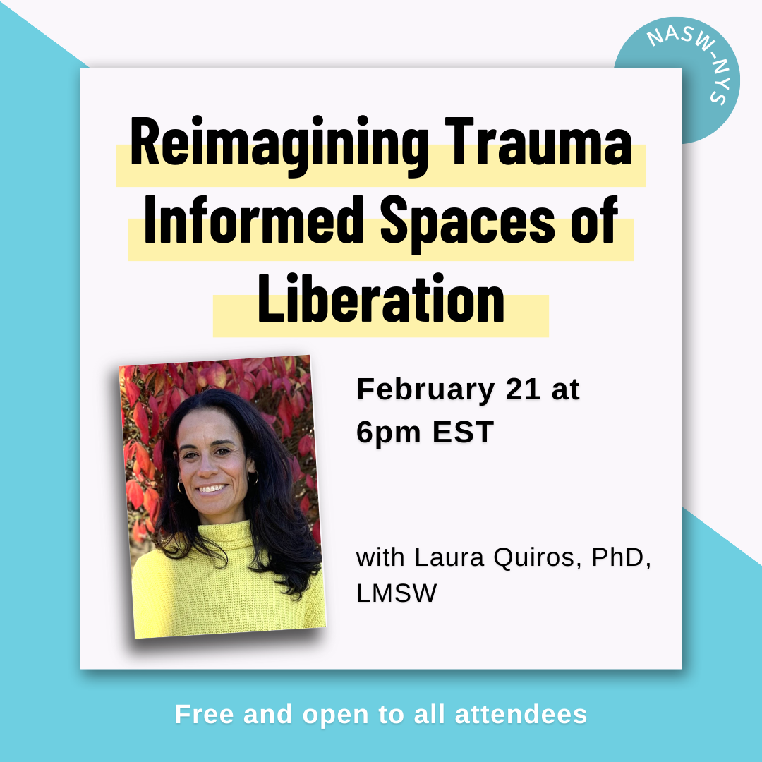 Reimagining Trauma Informed Spaces of Liberation — Dr. Laura Quiros ...