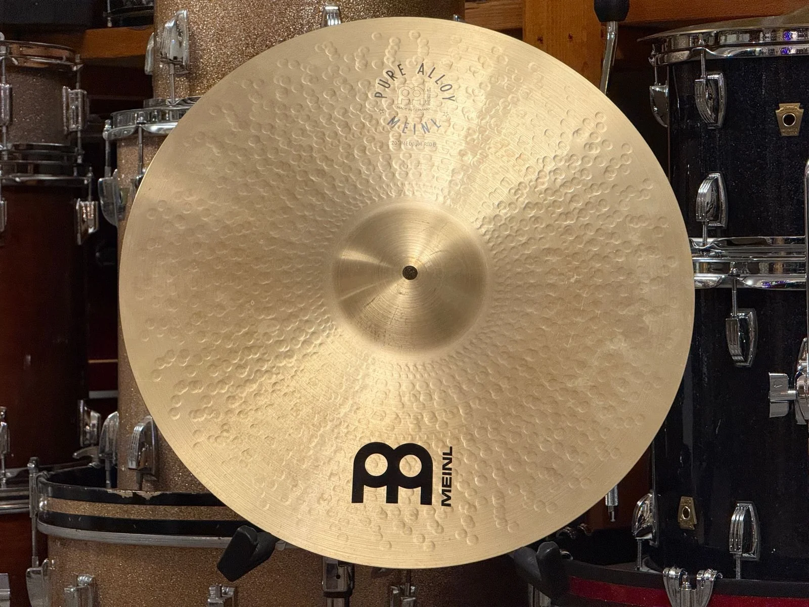 Meinl 20" Pure Alloy Traditional Medium Ride Cymbal 2220g — Rochester ...