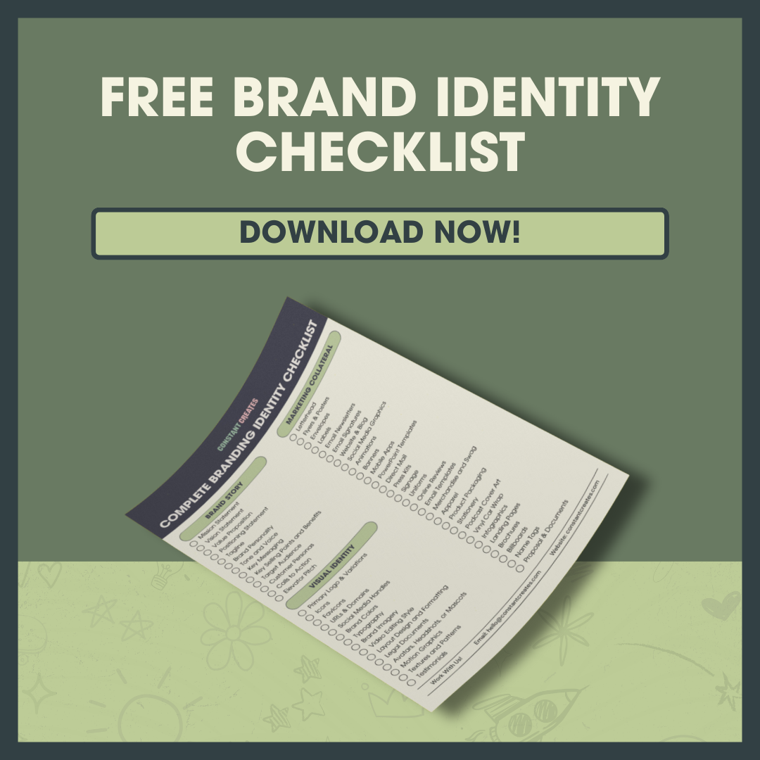 Brand Identity Checklist — Constant Creates