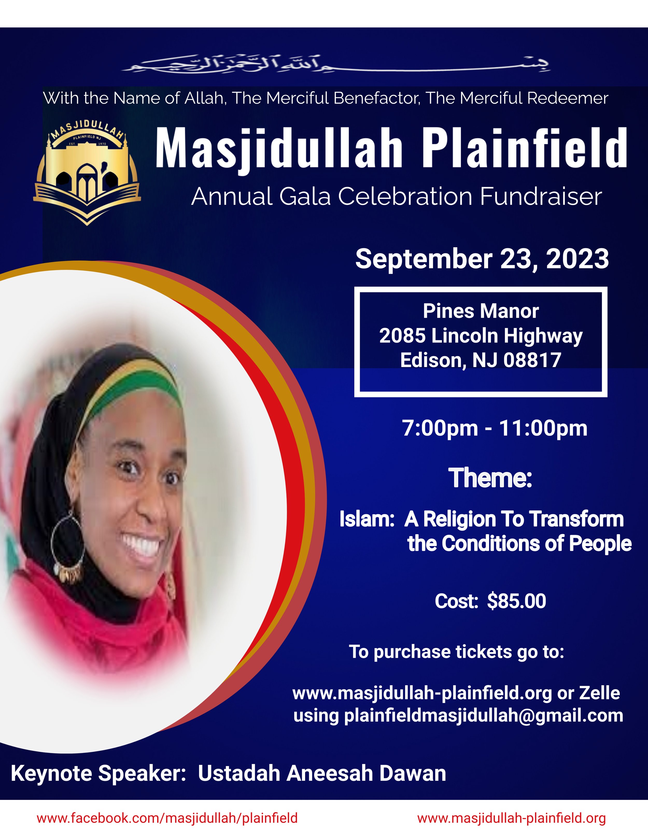 Current Upcoming Events — MASJIDULLAH