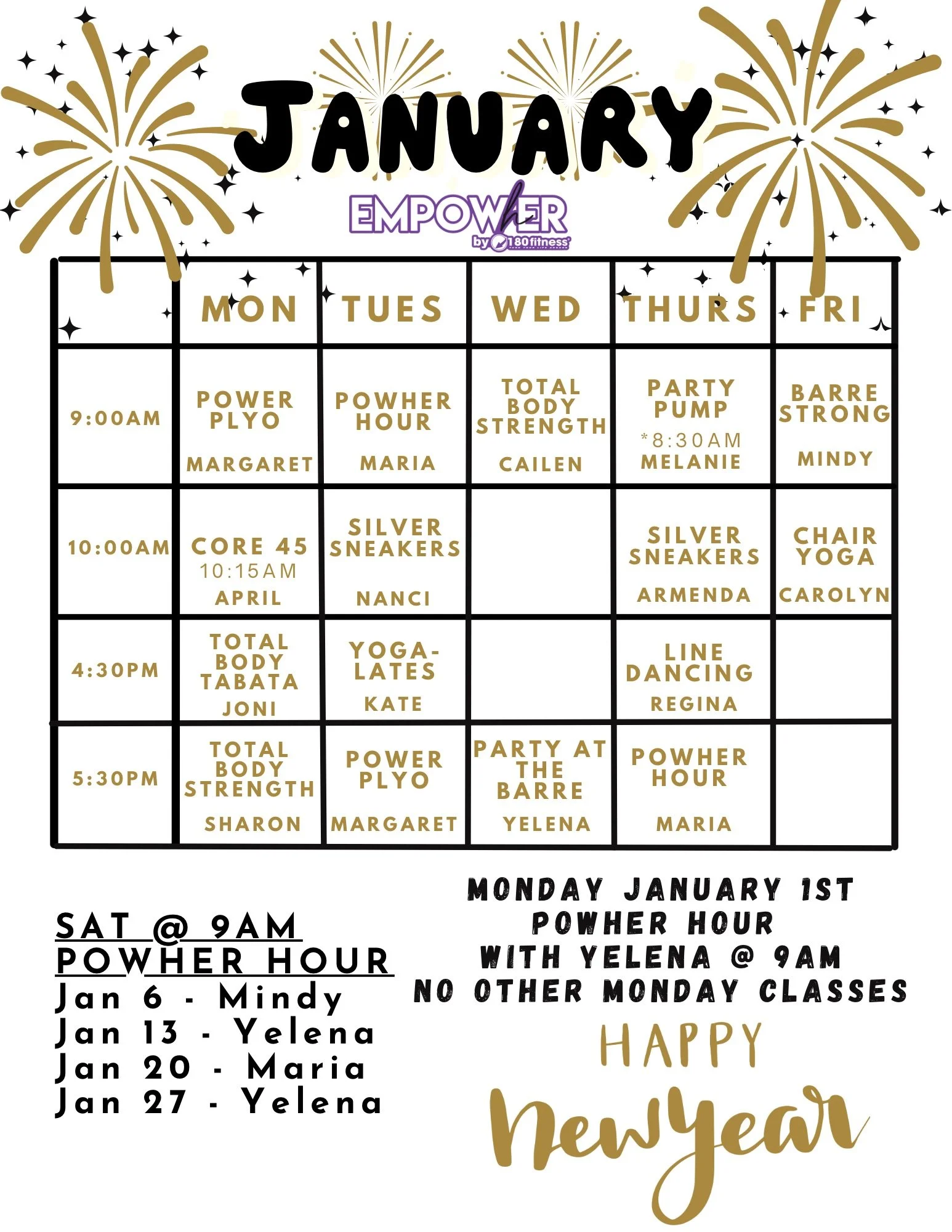 GROUP FITNESS — EMPOWhER