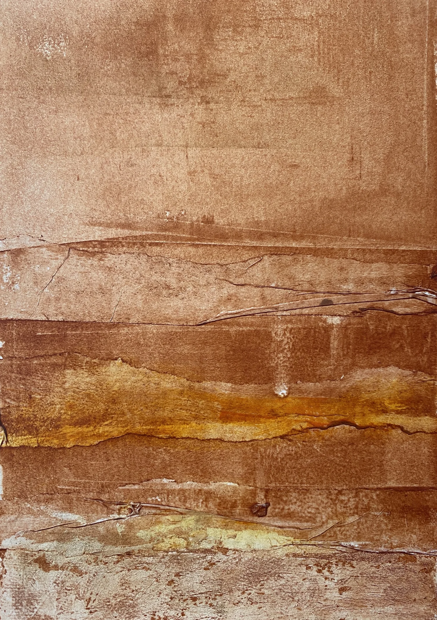 Works on paper/ monotype — Pat Fros