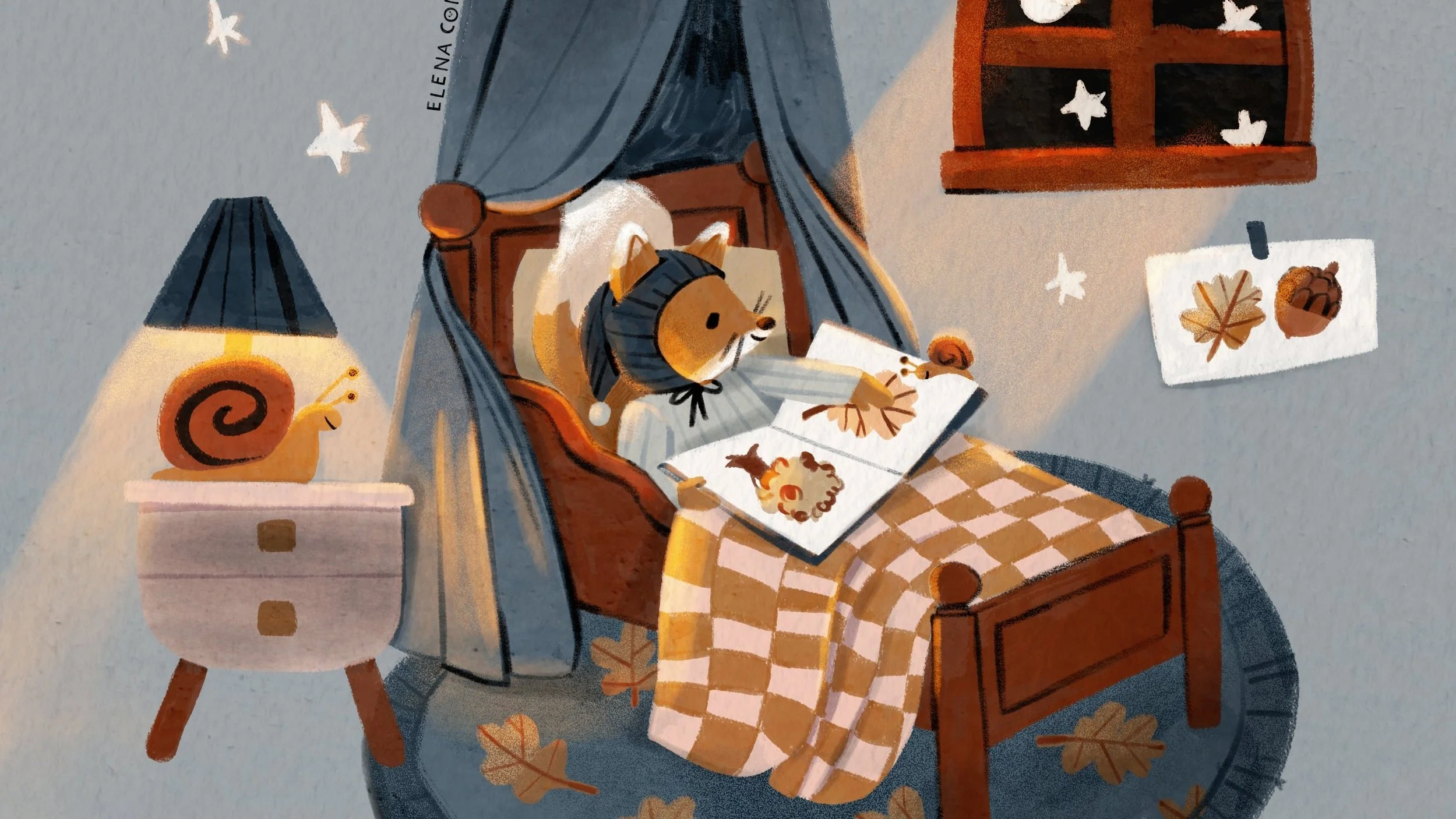 Children's Book Gouache Illustration - My Work Process — Elena Comte