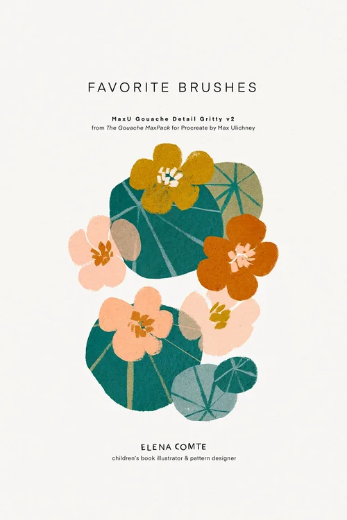 Procreate Brushes — Elena Comte