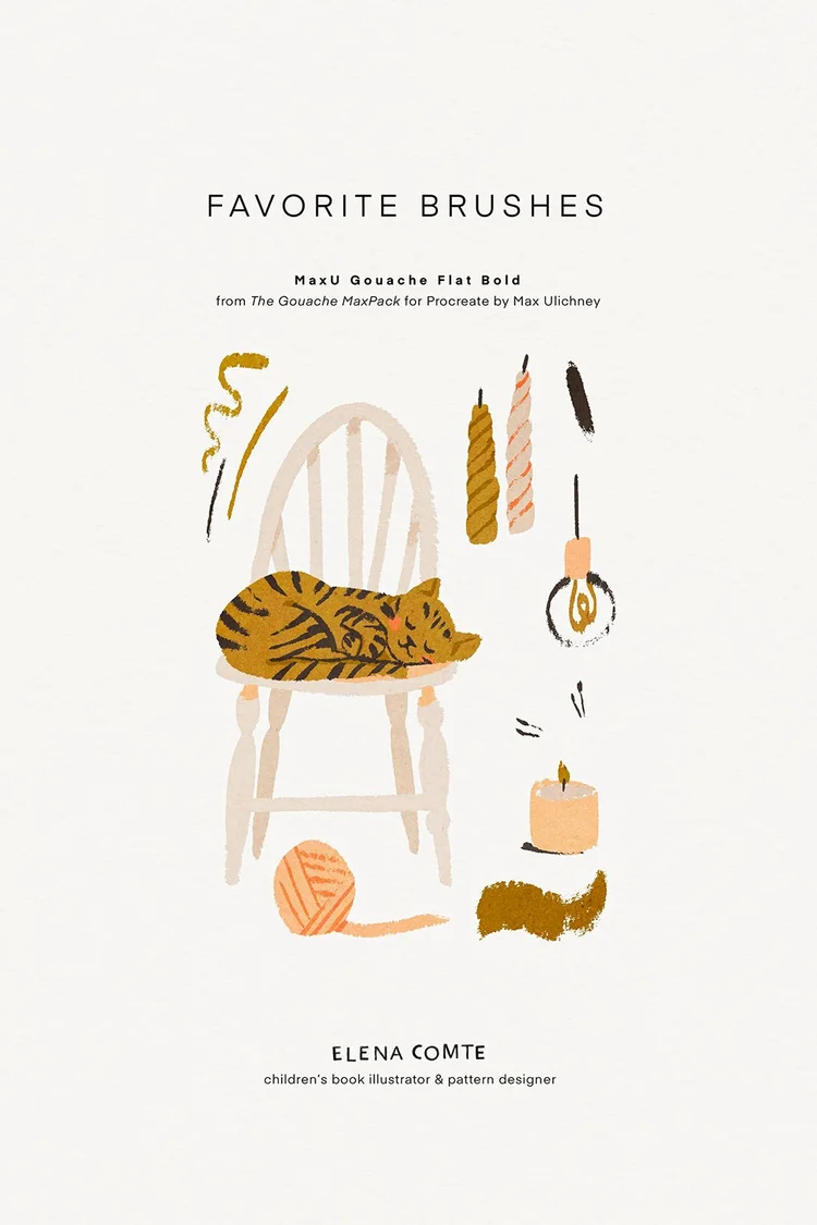 Procreate Brushes — Elena Comte