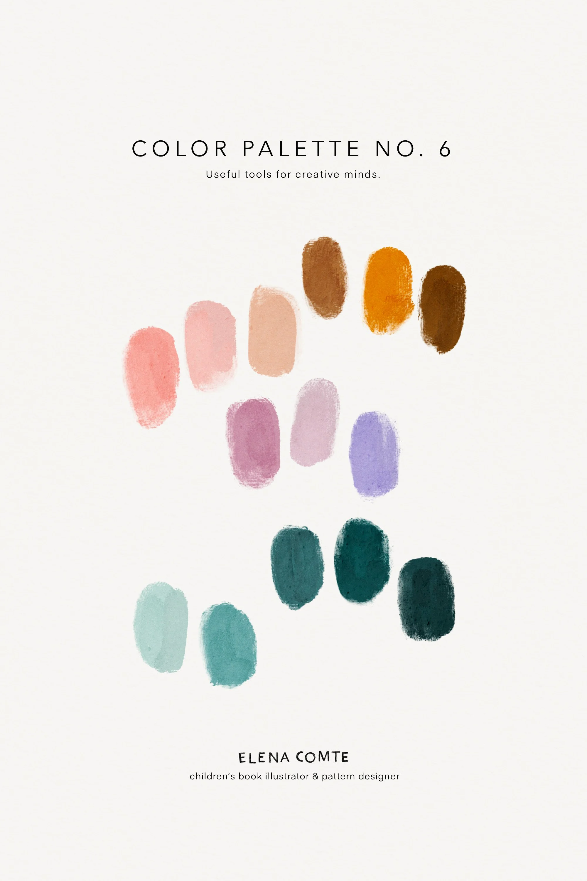 Inspiring Color Palettes — Elena Comte Studio