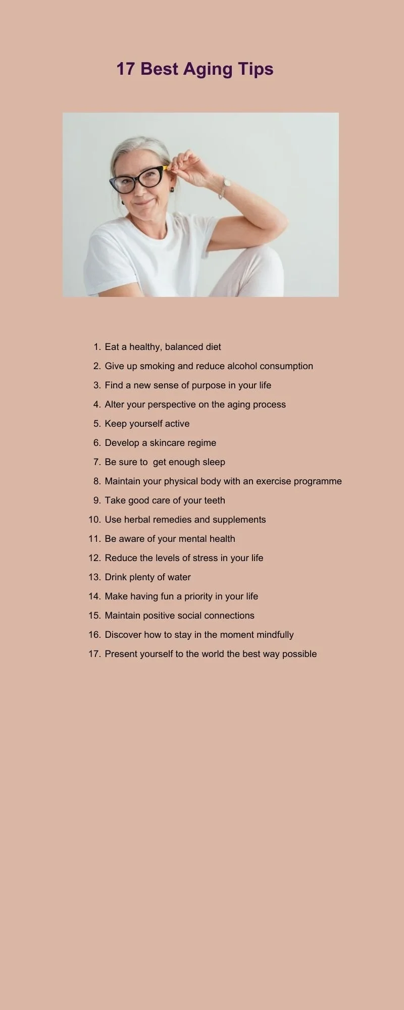 Are you looking for ways to age gracefully? Try these 17 tips to the ...