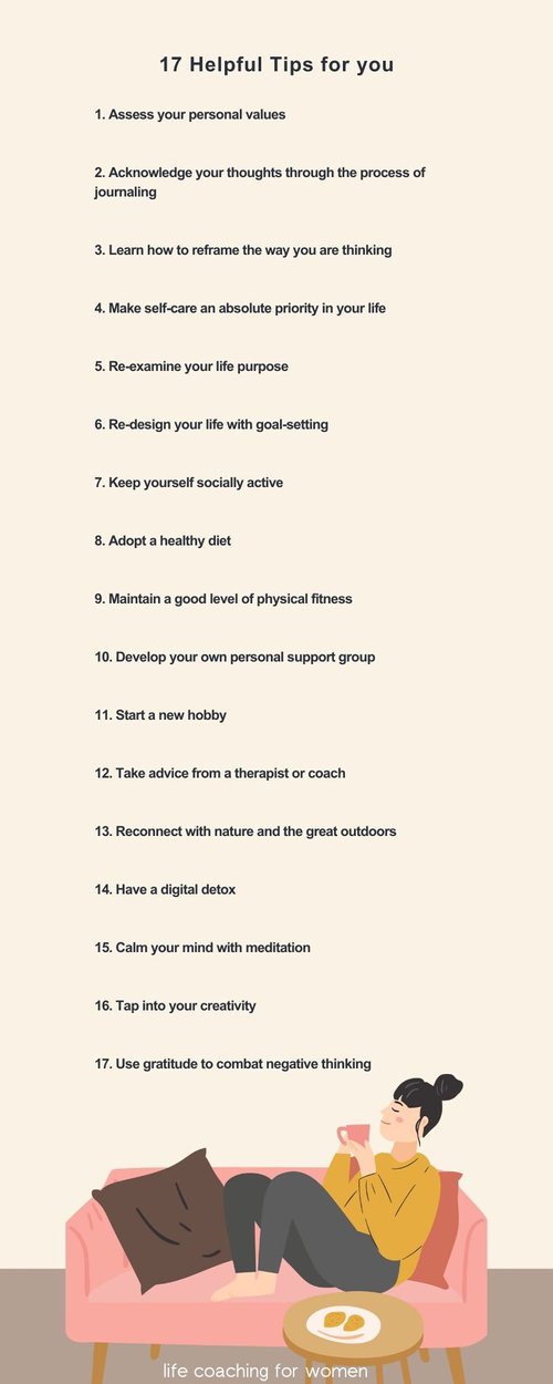 Midlife Crisis in Women: 17 Helpful Tips for You I Life Coaching for ...