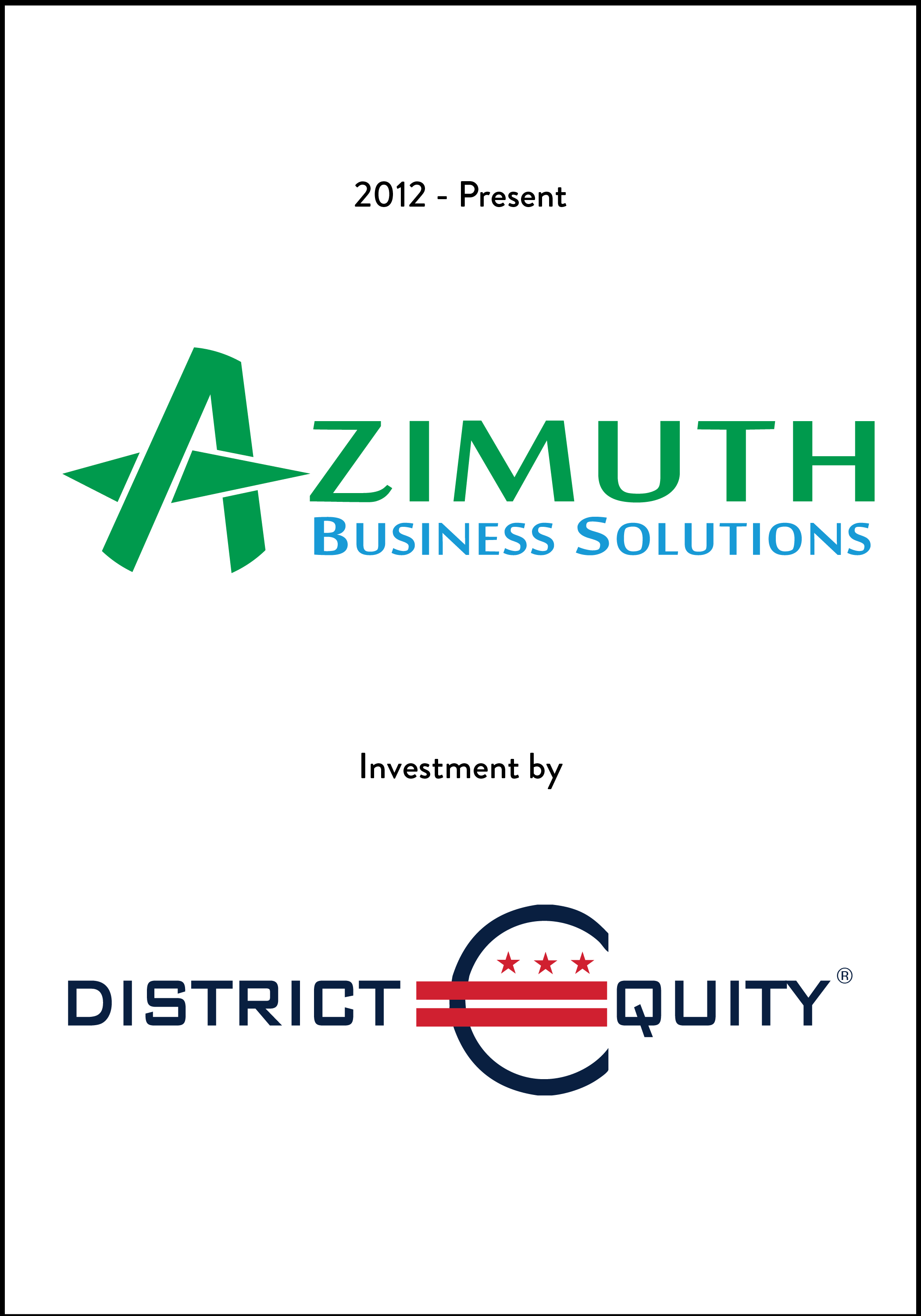 Portfolio — DISTRICT EQUITY