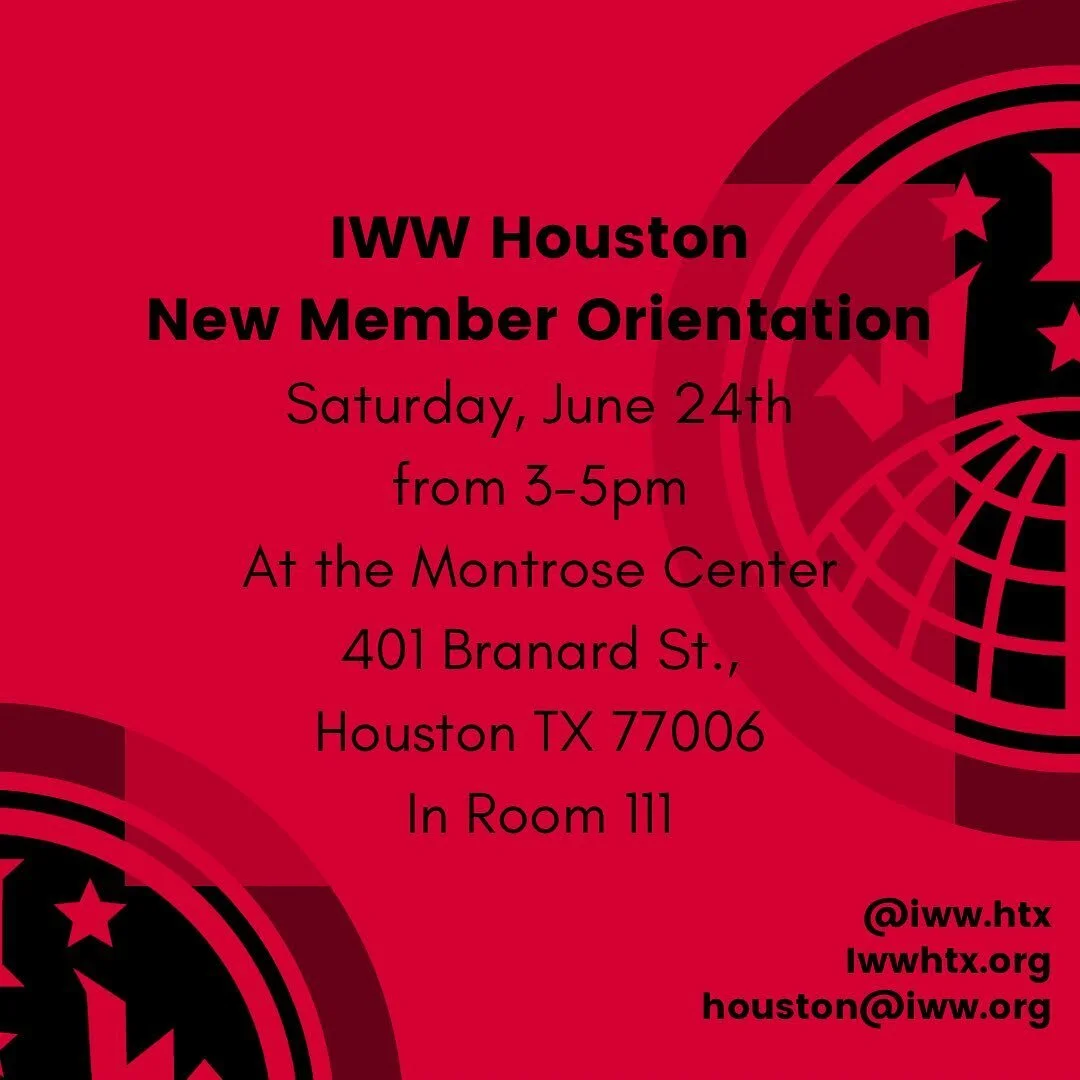 IWW Houston GMB